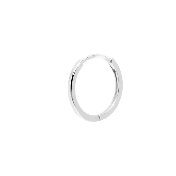 ZOHREH Medium Hoop Earring - Silver