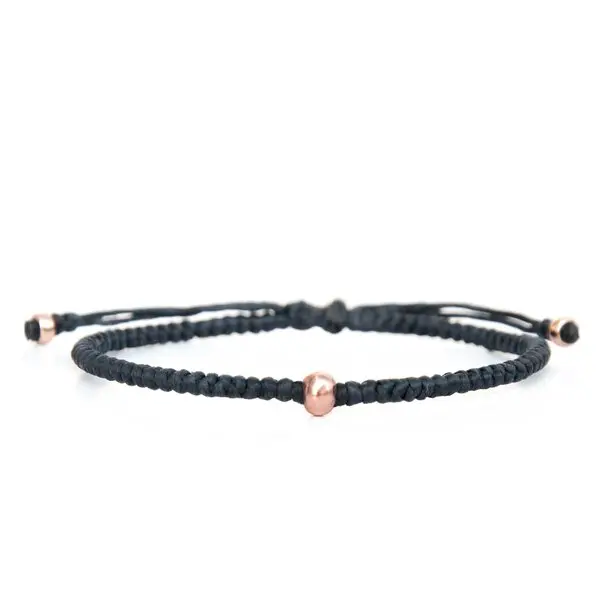 HARBOUR UK BRACELETS Harmony Rope Bracelet - Black