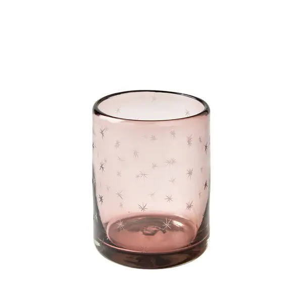 HALF PAST SEVEN Starry Night Rocks Glass — Amethyst