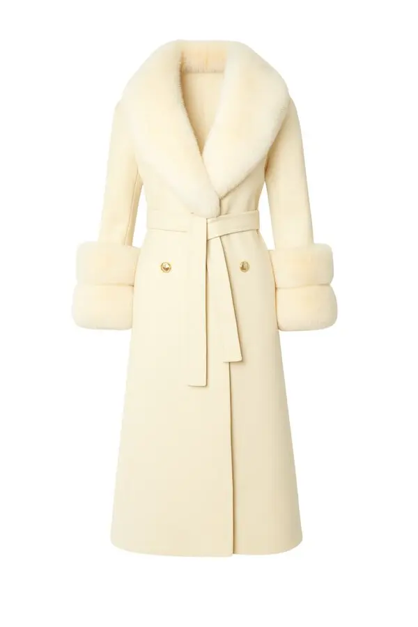 HORTONS ENGLAND Belgravia Cashmere & Wool Coat