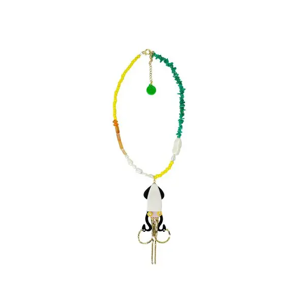 GISSA BICALHO Octopus Pendant Necklace - Black
