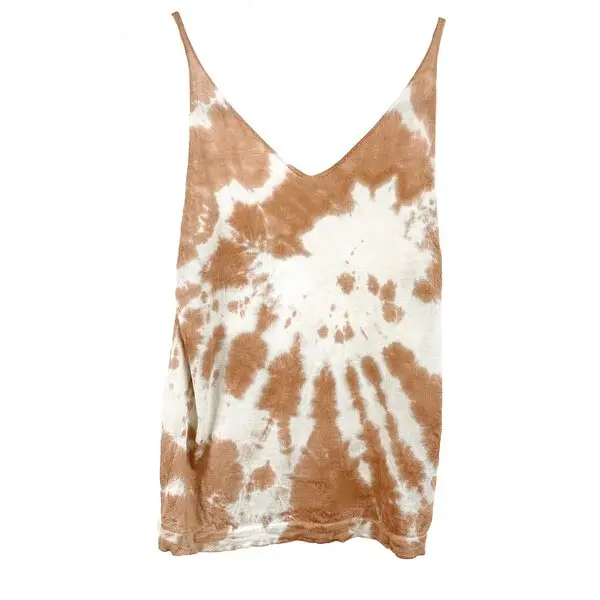 ZENZEE Cashmere Tie Dye Camisole - Gold