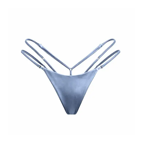IVY SWIMWEAR Belle Bikini Bottom - Blue