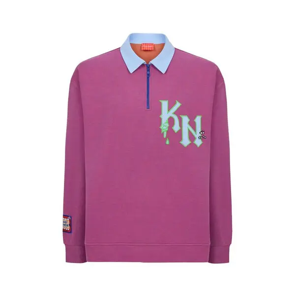 KING NAKED Some Kind Of Monster” Appliqué Embroidered Oversized Sweatshirt