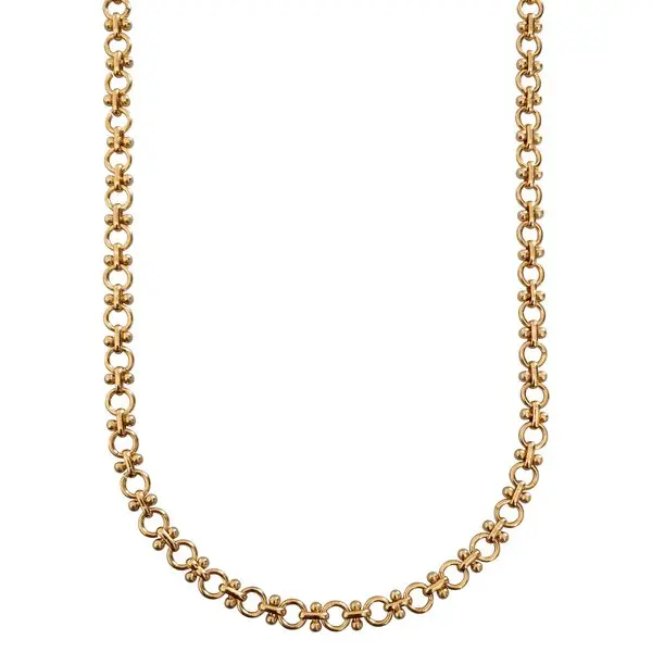 IN CAUDA VENENUM Parvati Necklace - Gold