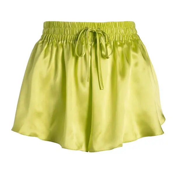 JE MÉRITE (I DESERVE) Silk Pleated Short