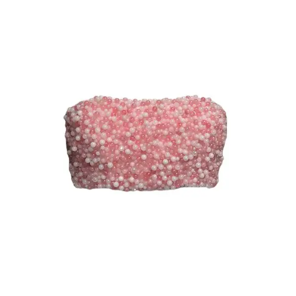JANE GALA Rose Quartz Bandeau Top - Pink