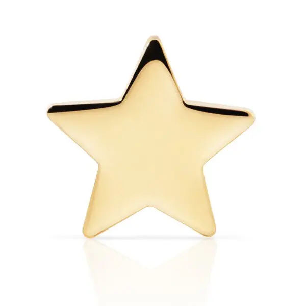Maya Brenner Designs Charm Stud Earring - Gold