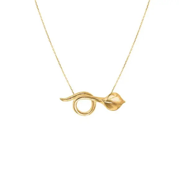 ALEGORIA JEWELLERY Calla Pendant Necklace - Gold