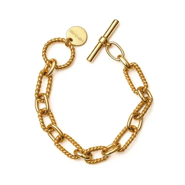 MY MOKONDO Chain-link Bracelet - Gold