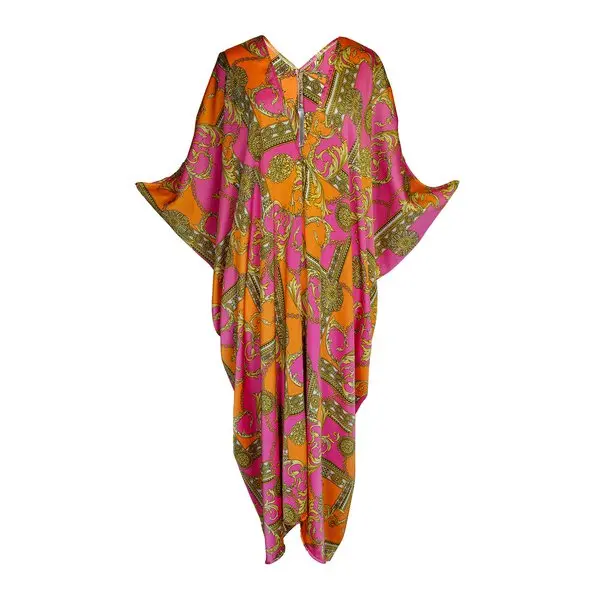 JENNAFER GRACE Voglia Rosa Kaftan Dress - Pink