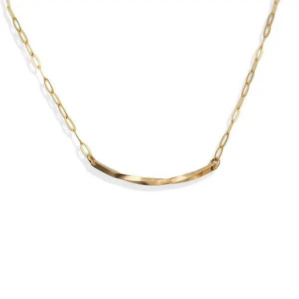 KATE KOEL Bar Necklace - Gold