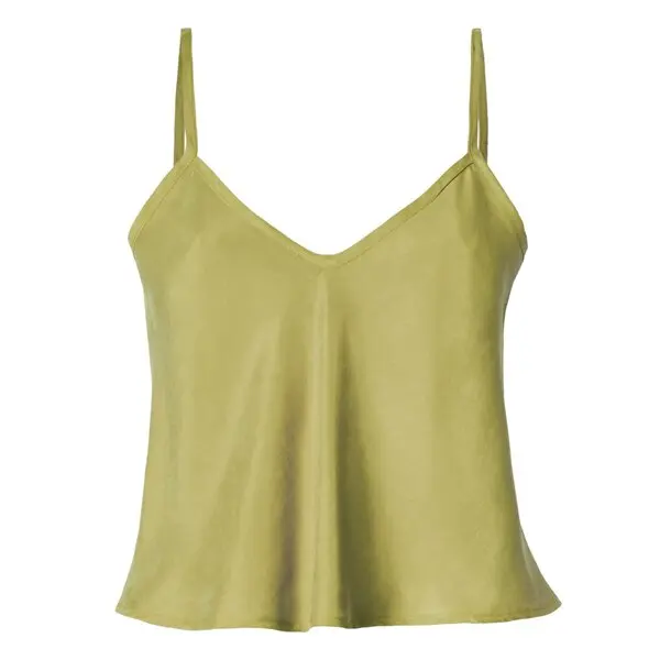 ITALIA A COLLECTION Leaf Vegan Silk Camisole