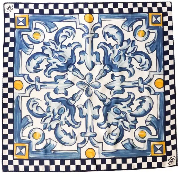 MAESE PLACE Cadiz Scarf - Blue