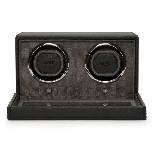 Wolf Cub Double Watch Winder - Black