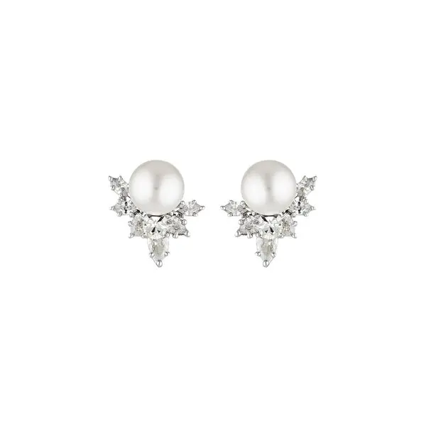 STEPHANIE BROWNE AUSTRALIA Carnegie Earrings - Silver