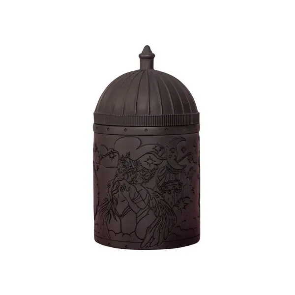 MELTDOWN STUDIO Sappho's Angels Refillable Candle Holder - Black