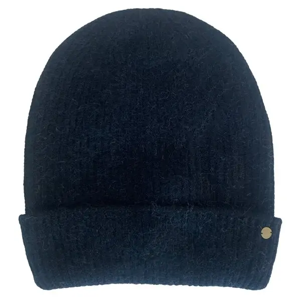 TIRILLM Holly Rib Knitted Cashmere Beanie - Black
