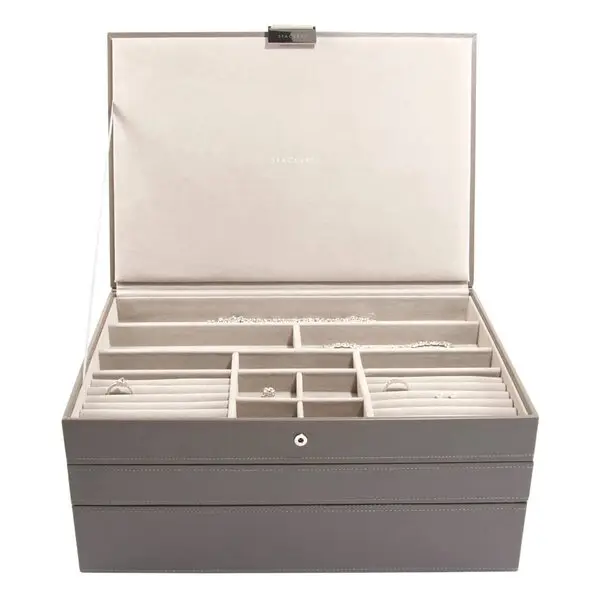 STACKERS Supersize Jewelry Box - Brown