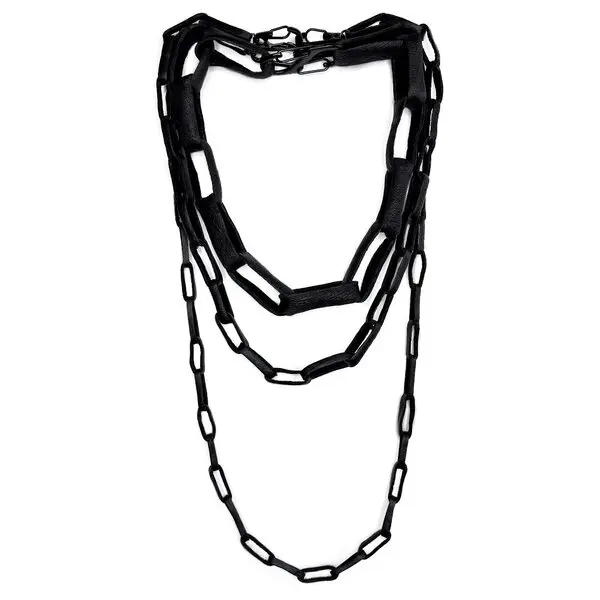 WAIWAI Rogue Leather Link Set - Black
