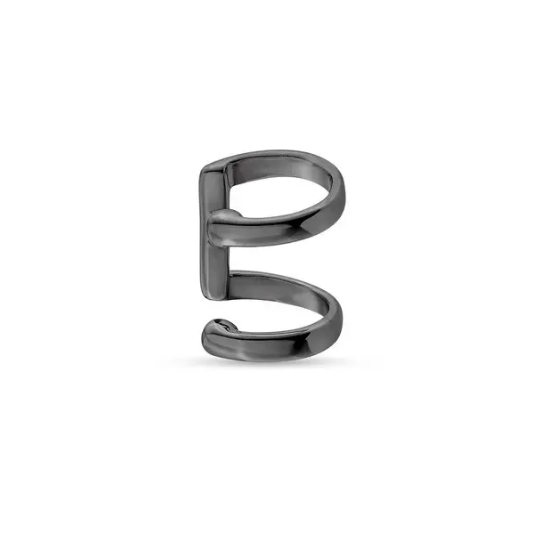 SALLY SKOUFIS Alchemy Duo Ear Cuff - Black