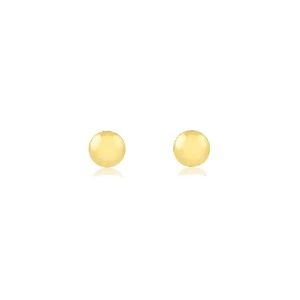 SOLIO JEWELLERY 18k Gold Ball Stud Earrings - Gold/yellow