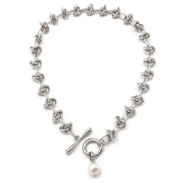 BIKO Sydney Collar Necklace - Silver