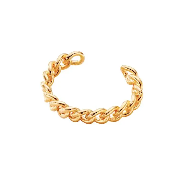 POSH TOTTY DESIGNS Chunky Curb Link Cuff - Gold