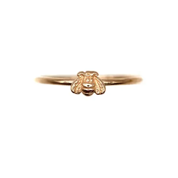 VICSTONENYC FINE JEWELRY Bee My Honeybee Gold Ring - Rose Gold