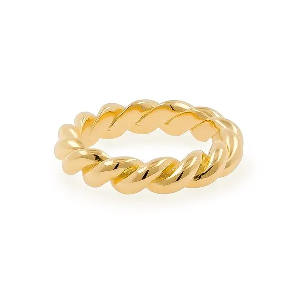 Côté Caché Chunky Twist Ring - Gold