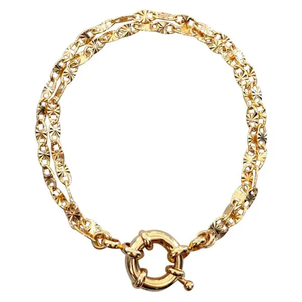 IN CAUDA VENENUM Archangel Bracelet - Gold