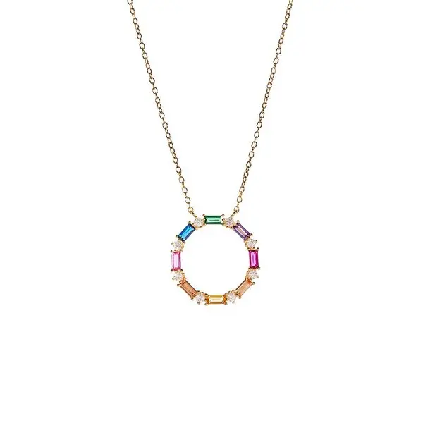ONEWILDONE Colours Of The Wild Rainbow Necklace - Gold
