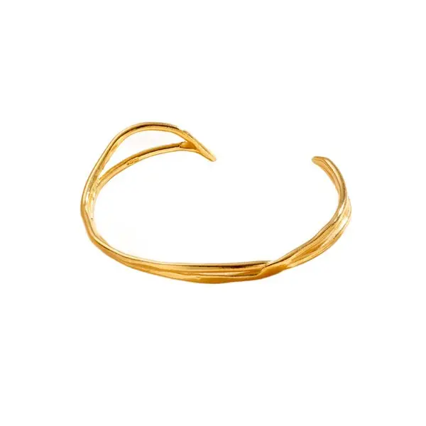 POSH TOTTY DESIGNS Delta Open Cuff - Gold