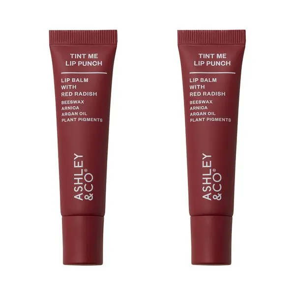 ASHLEY & CO Tint Me Lip Punch Tinted Lip Balm Duo - Red