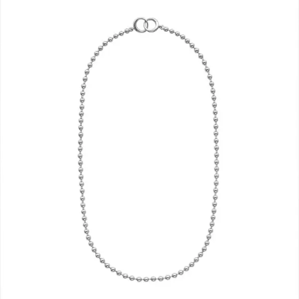 ONI Maxi Sphere Long Chain / Waist Chain - Silver
