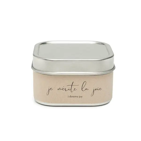 JE MÉRITE (I DESERVE) I Deserve Joy Honeydew Melon & Petrichor Wax Melt - White