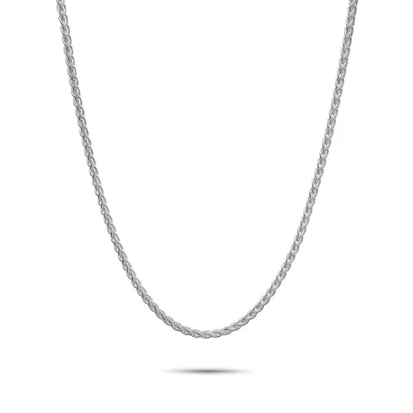 RAHUL PATEL COLLECTION 1.8mm Spiga Chain - Silver