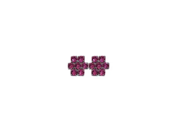 VICKISARGE The Hive Clip On Earrings - Pink