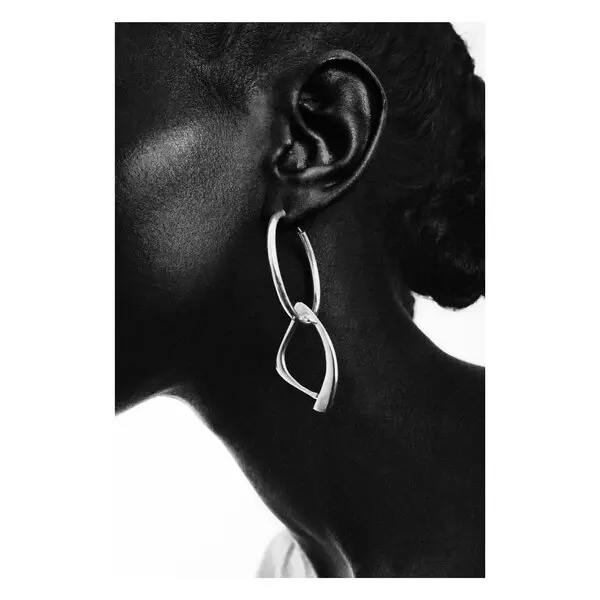 DARIA PACELLI JEWELRY Sedna Asymmetrical Earrings - Silver