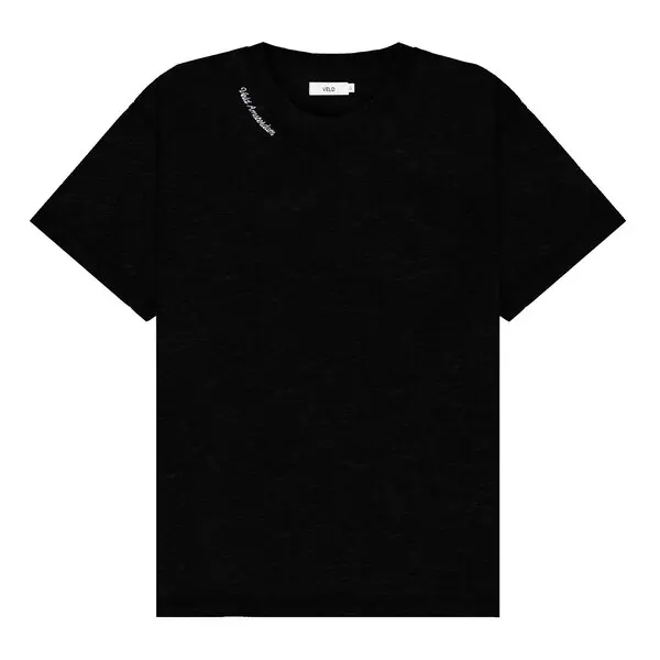 VELD Griffith Va Script T-shirt - Black