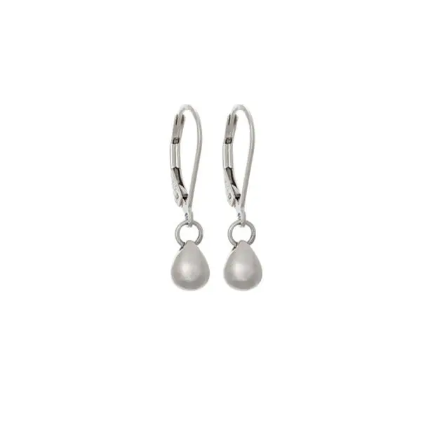 EDGE ONLY Mini Teardrop Earrings - Silver
