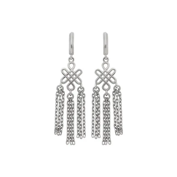 ZOË & MORGAN Ether Knot Earrings