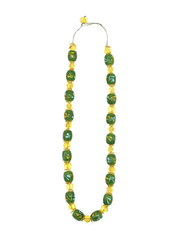SITA NEVADO Los Mares Beaded Necklace - Green