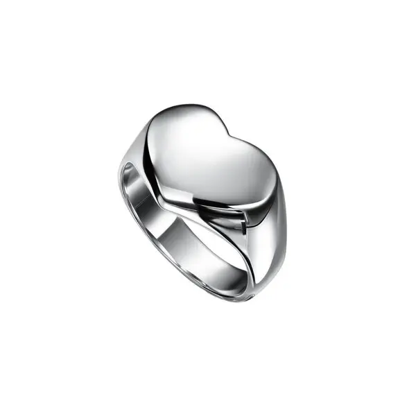 TAMI&TAMI Leclat Grand Heart Ring - Silver