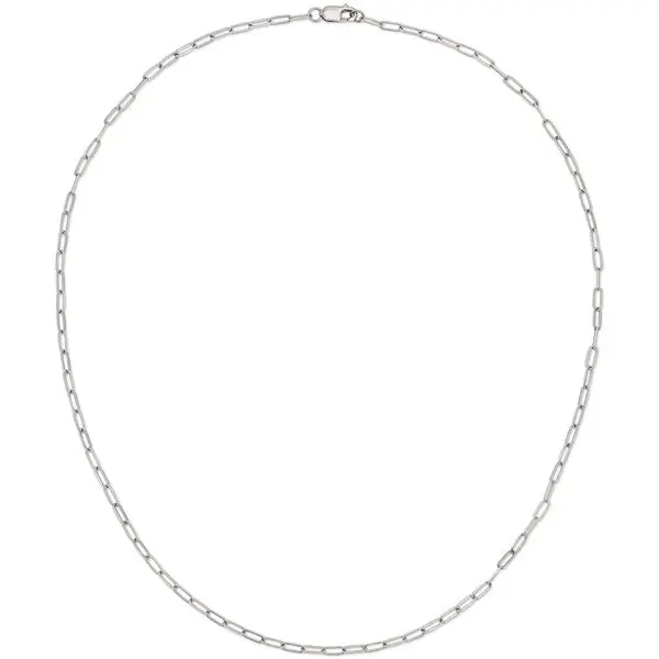 Maya Brenner Designs Element Short Link Chain - White