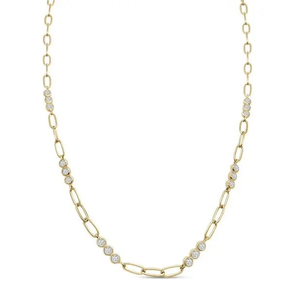 CLEMENCE WREN Gemstone Necklace - Silver
