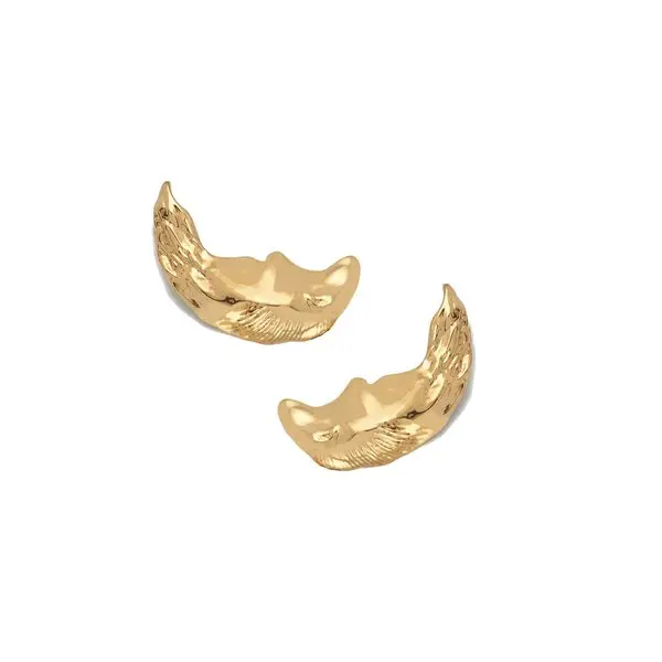 POTOSKA Quatro Maxi Stud Earrings - Gold
