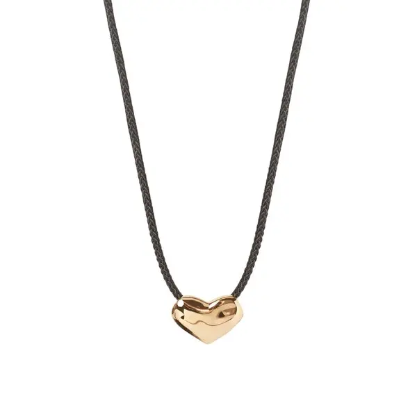 MURU Heart Cord Necklace - Gold