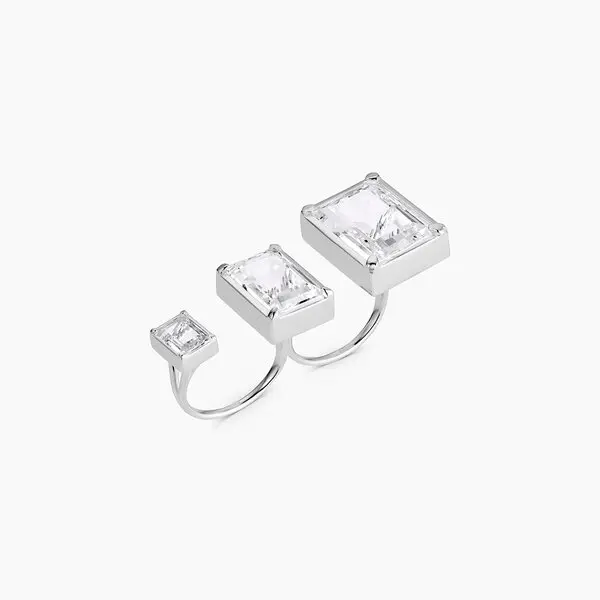 SHINE LIKE ME Reimagined Tres Ring - Silver