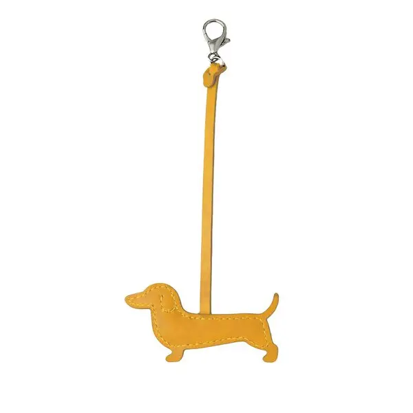 F3ROG BY RANA Sausage Dog Keychain - Yellow